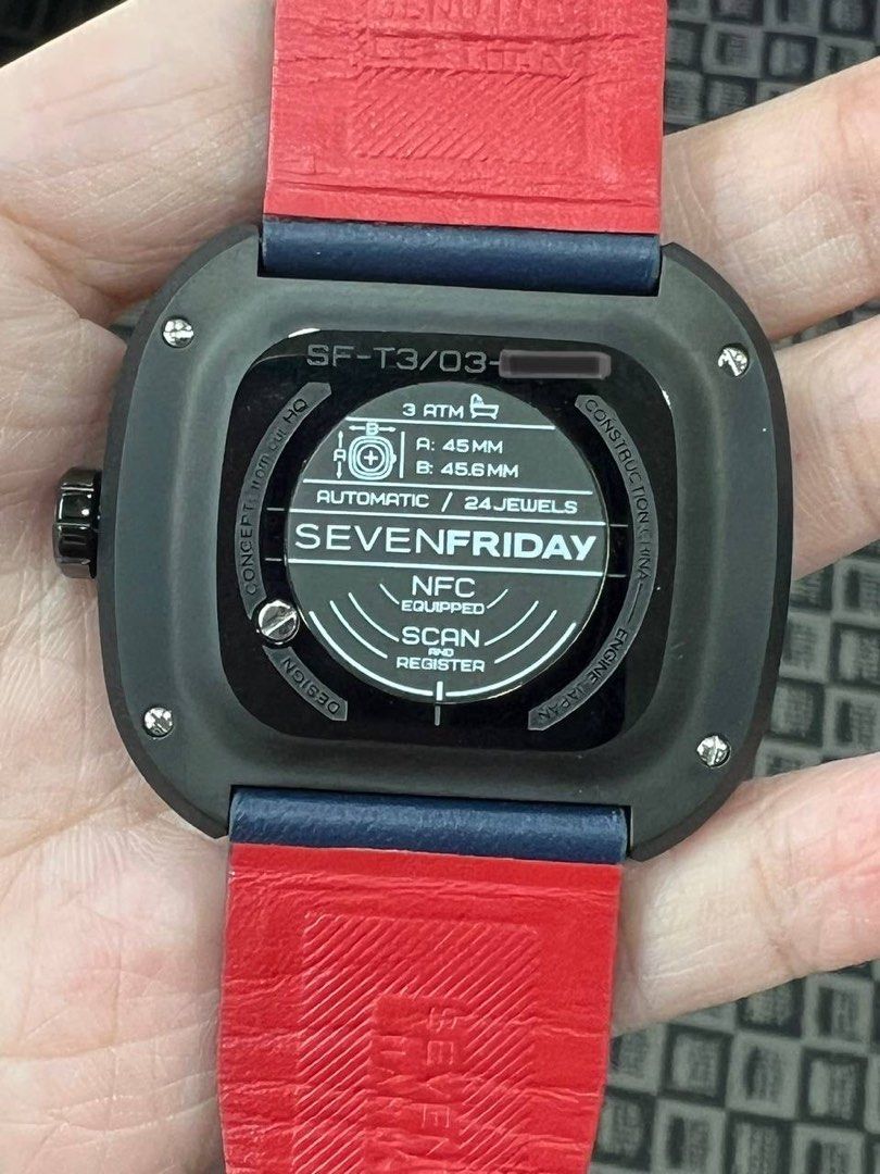 SEVENFRIDAY SF-T3/03 AUTOMATIC, Men's Fashion, Watches & Accessories ...