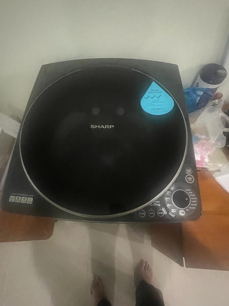 Sharp 10 kg Washing machine, TV & Home Appliances, Washing Machines and Dryers on Carousell