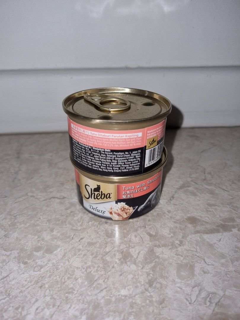 Sheba Canned Cat Food, Pet Supplies, Pet Food on Carousell