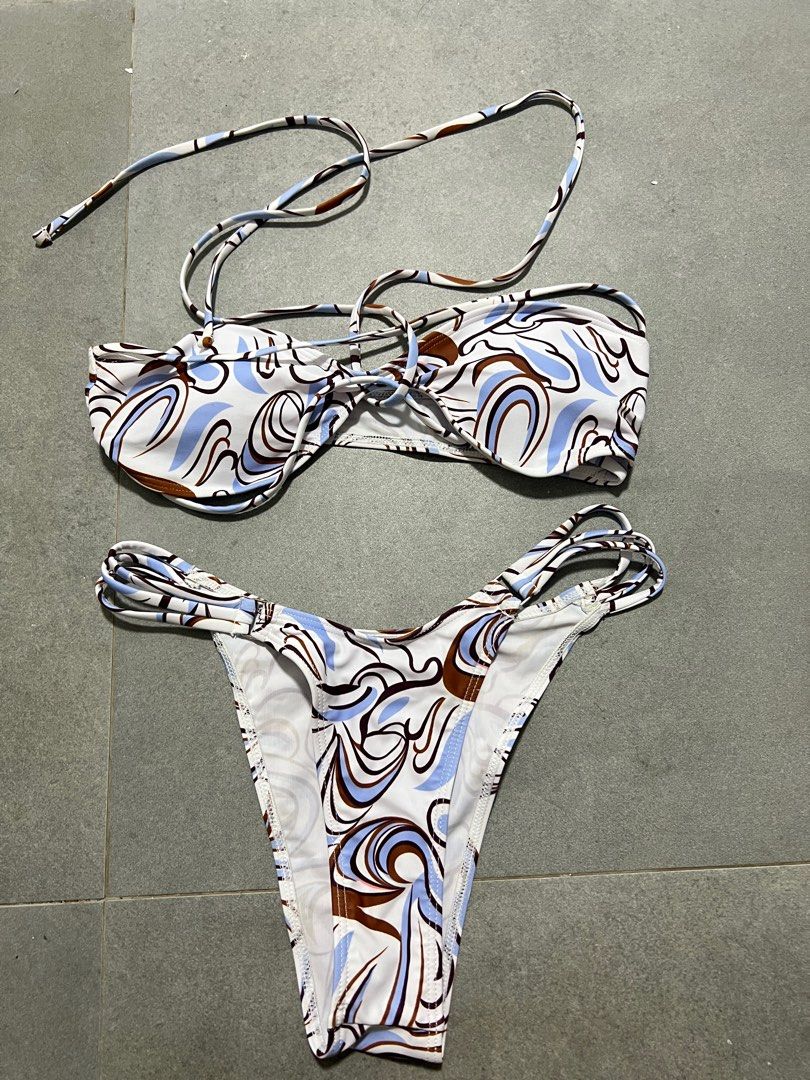 Shien Two Piece Swimsuit Womens Fashion Swimwear Bikinis And Swimsuits On Carousell