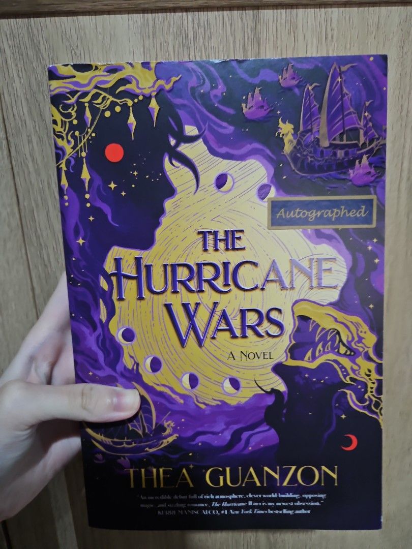 SIGNED The Hurricane Wars by Thea Guanzon, Hobbies & Toys, Books ...