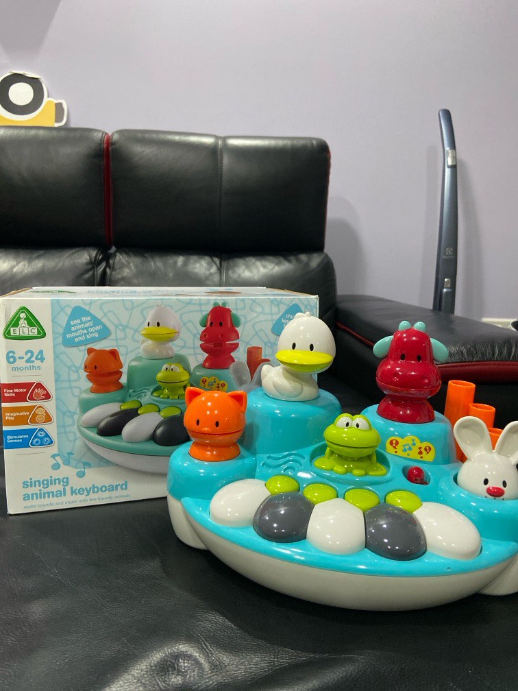 Singing Animal Keyboard, Babies & Kids, Infant Playtime on Carousell