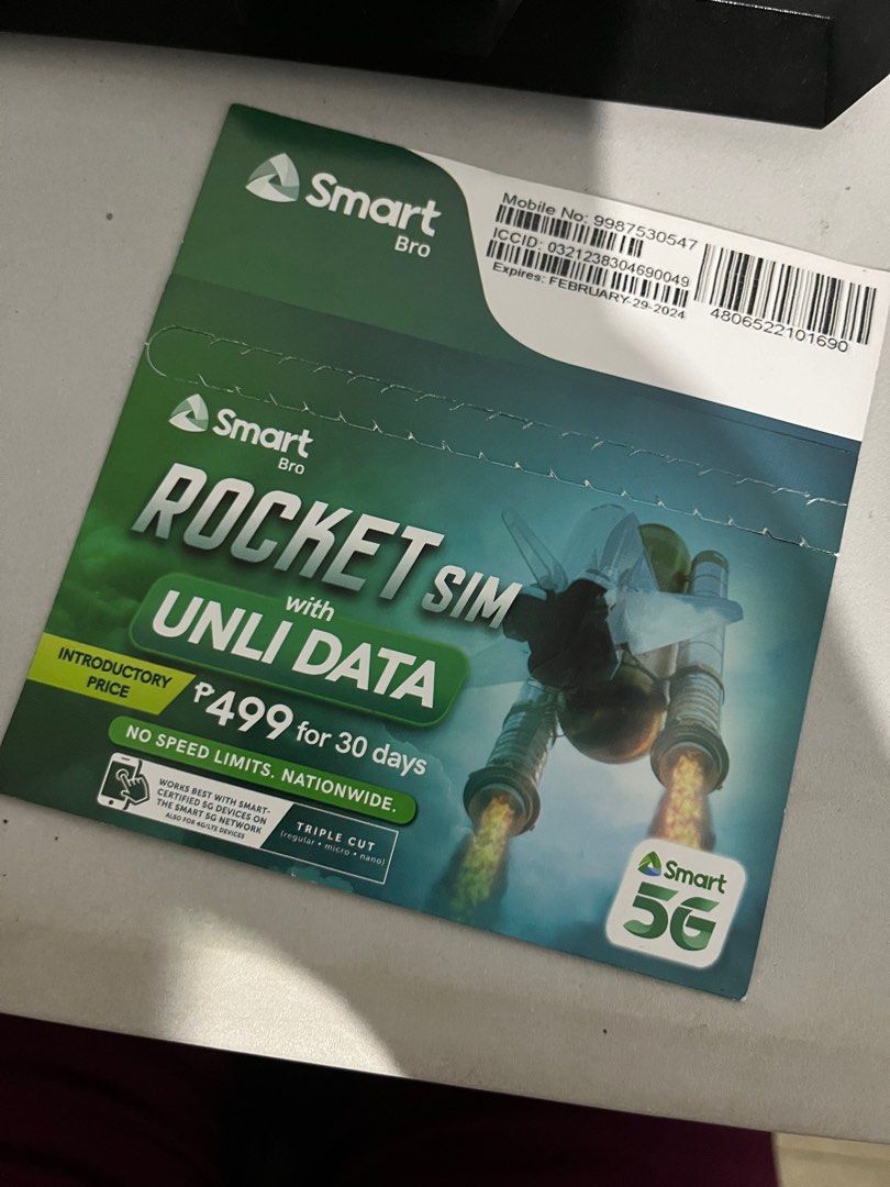 Smart Rocket sim not opened, Mobile Phones & Gadgets, Mobile & Gadget ...