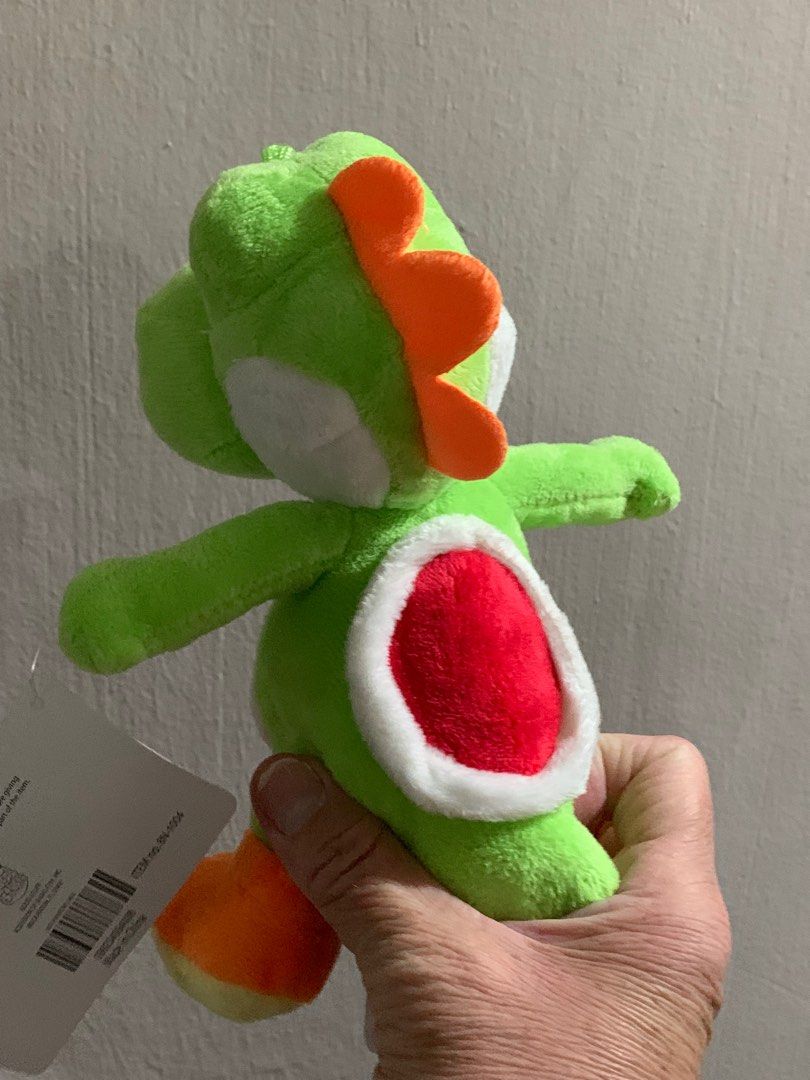 Soft Toy yoshi super mario, Hobbies & Toys, Toys & Games on Carousell