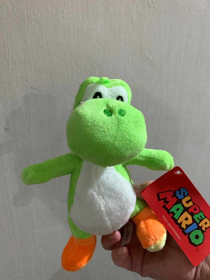 Soft Toy yoshi super mario, Hobbies & Toys, Toys & Games on Carousell