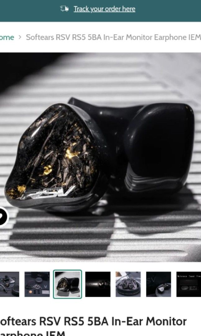 Softears RSV RS5 5BA In-Ear Monitor IEM, Audio, Earphones on Carousell