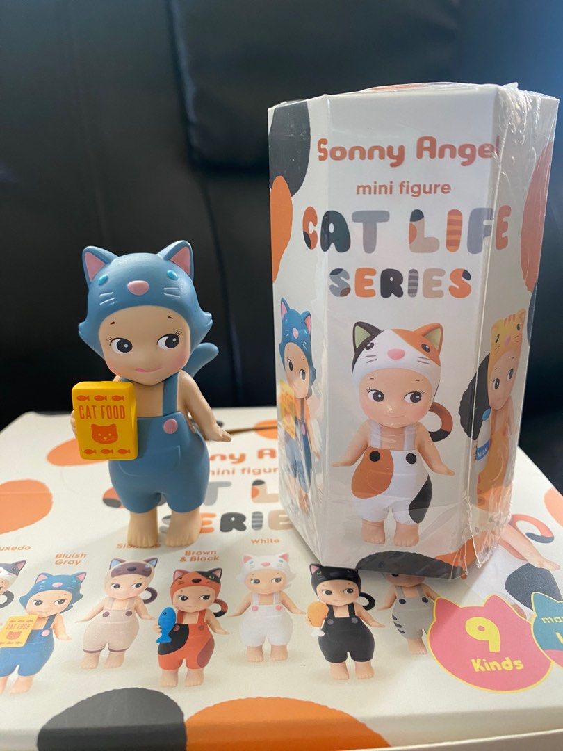 Sonny Angel Black Cat + Shell bundle, Hobbies & Toys, Toys & Games on Carousell