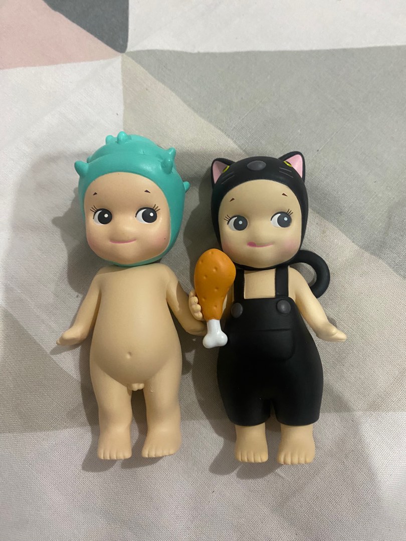 Sonny Angel Black Cat + Shell bundle, Hobbies & Toys, Toys & Games on Carousell