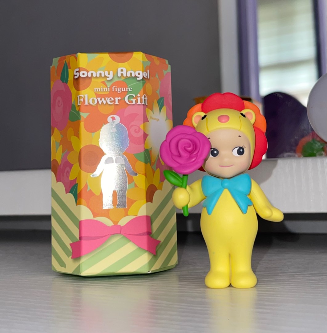 Sonny Angel Rose Lion Yellow, Hobbies & Toys, Toys & Games on Carousell