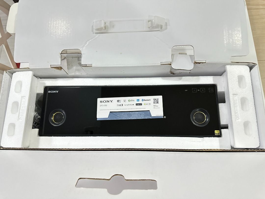 Sony SRS-X99 - Premium Bluetooth and WiFi Hi-Res speaker, Audio ...