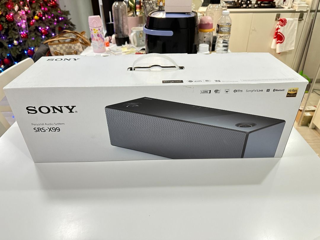 Sony SRS-X99 - Premium Bluetooth and WiFi Hi-Res speaker, Audio ...