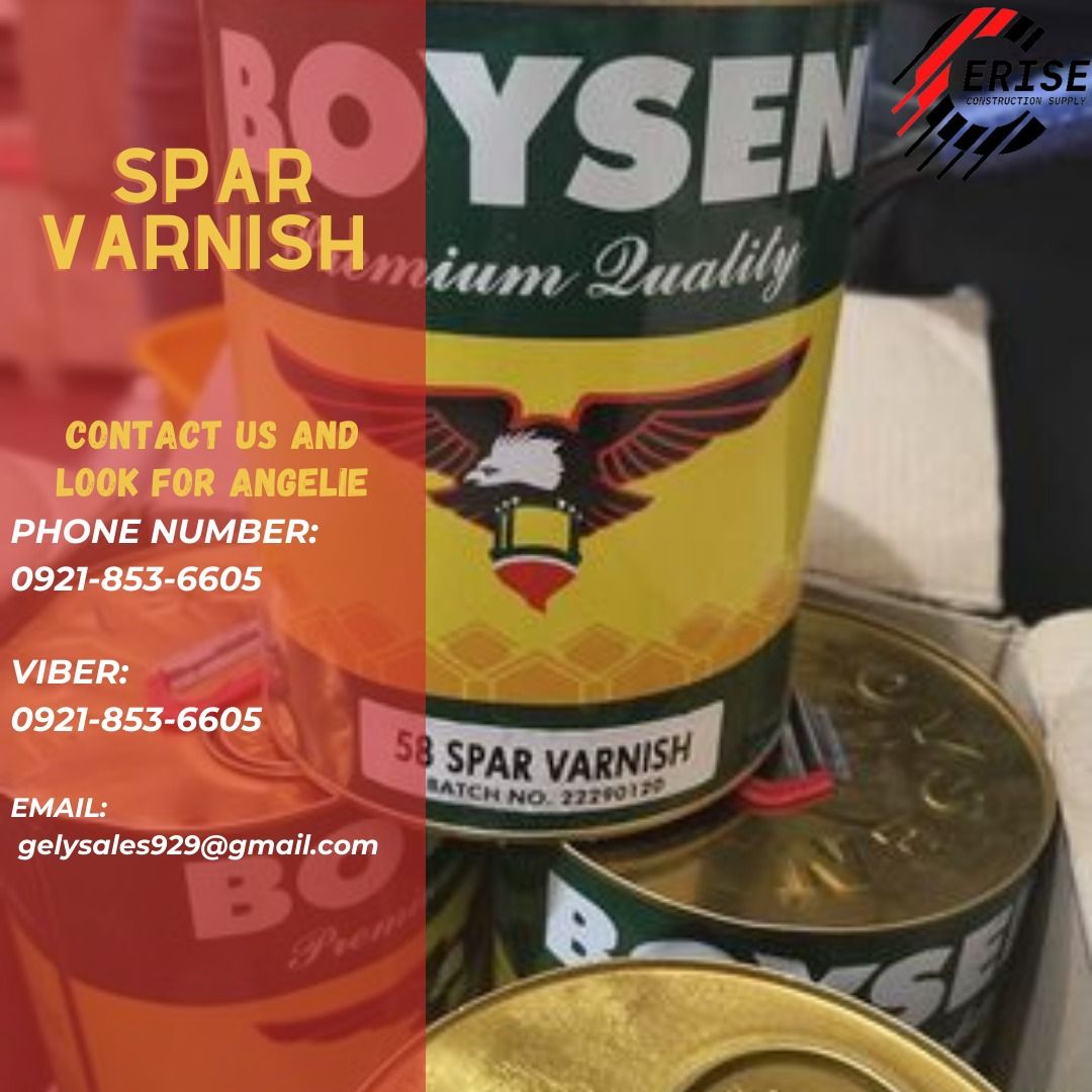 SPAR VARNISH, Commercial & Industrial, Construction Tools & Equipment ...