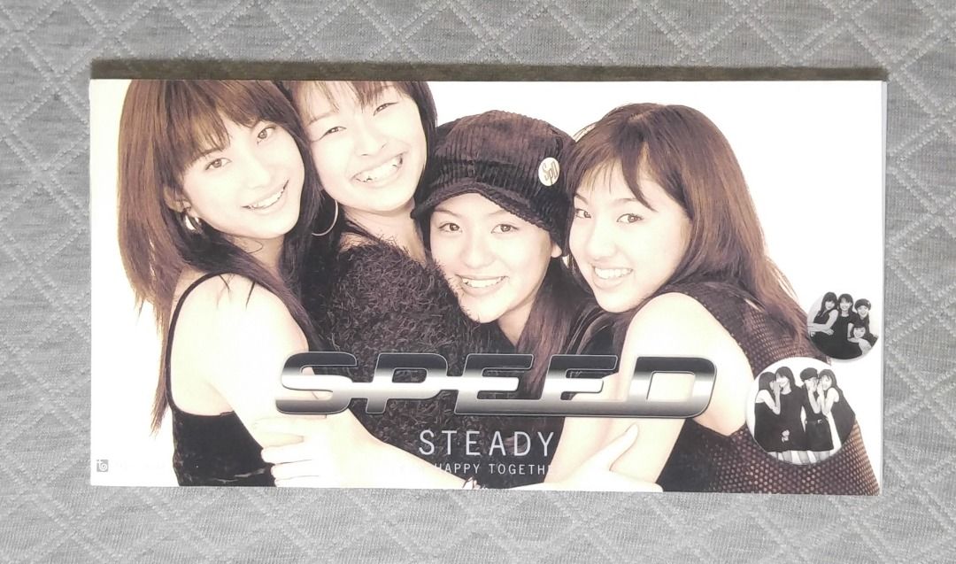 SPEED - STEADY (2) 日版 二手單曲 CD, 書籍、休閒與玩具, 樂器、音樂相關, CD、DVD在旋轉拍賣
