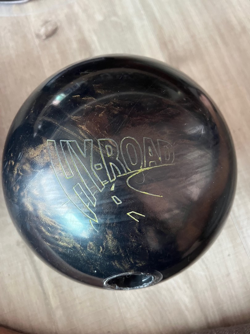 Storm Hy-road Black Pearl 15 lbs bowling ball, Sports Equipment, Sports ...