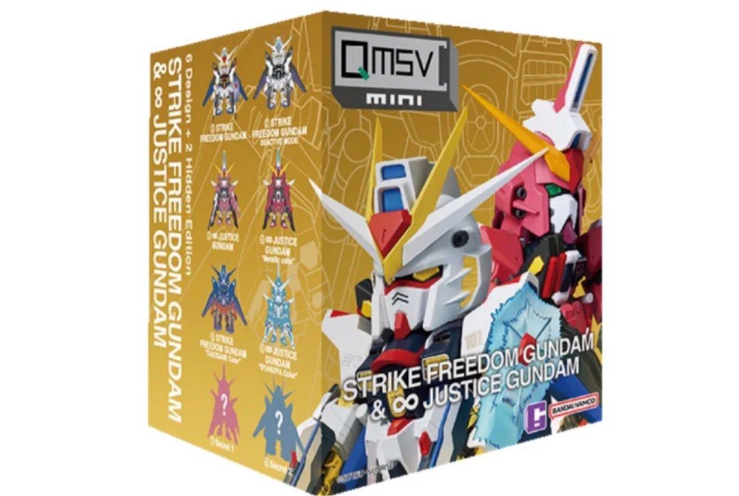 STRIKE FREEDOM GUNDAM AND INFINITY JUSTICE GUNDAM FIGURINES / FULL SET ...