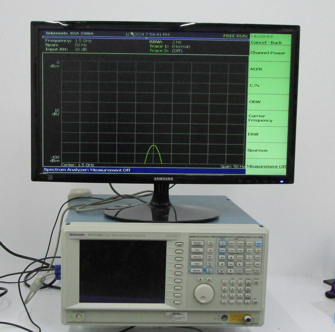 Tektronix Rsa3308a Real Time Spectrum Analyzerdc 8ghz Computers And Tech