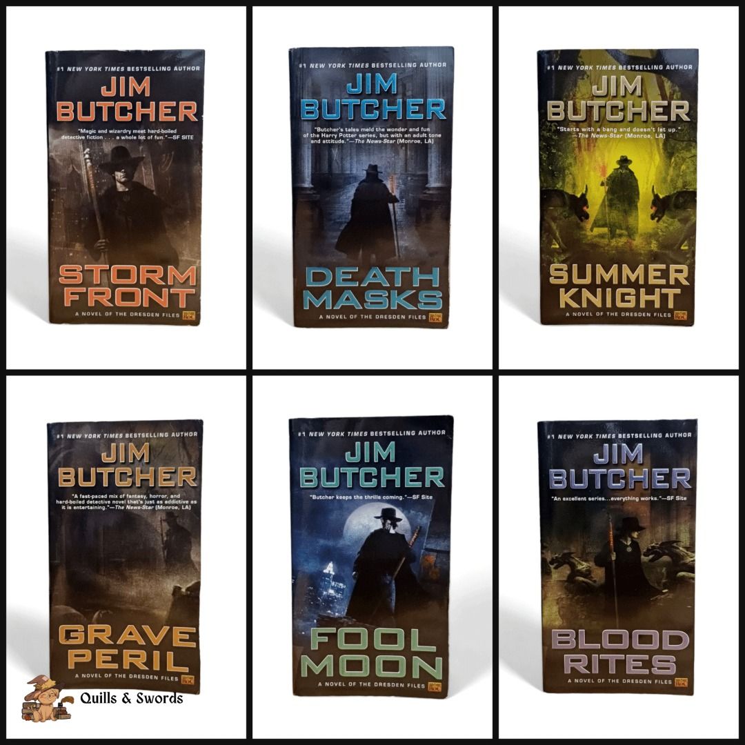 The Dresden Files by Jim Butcher, Hobbies & Toys, Books & Magazines ...