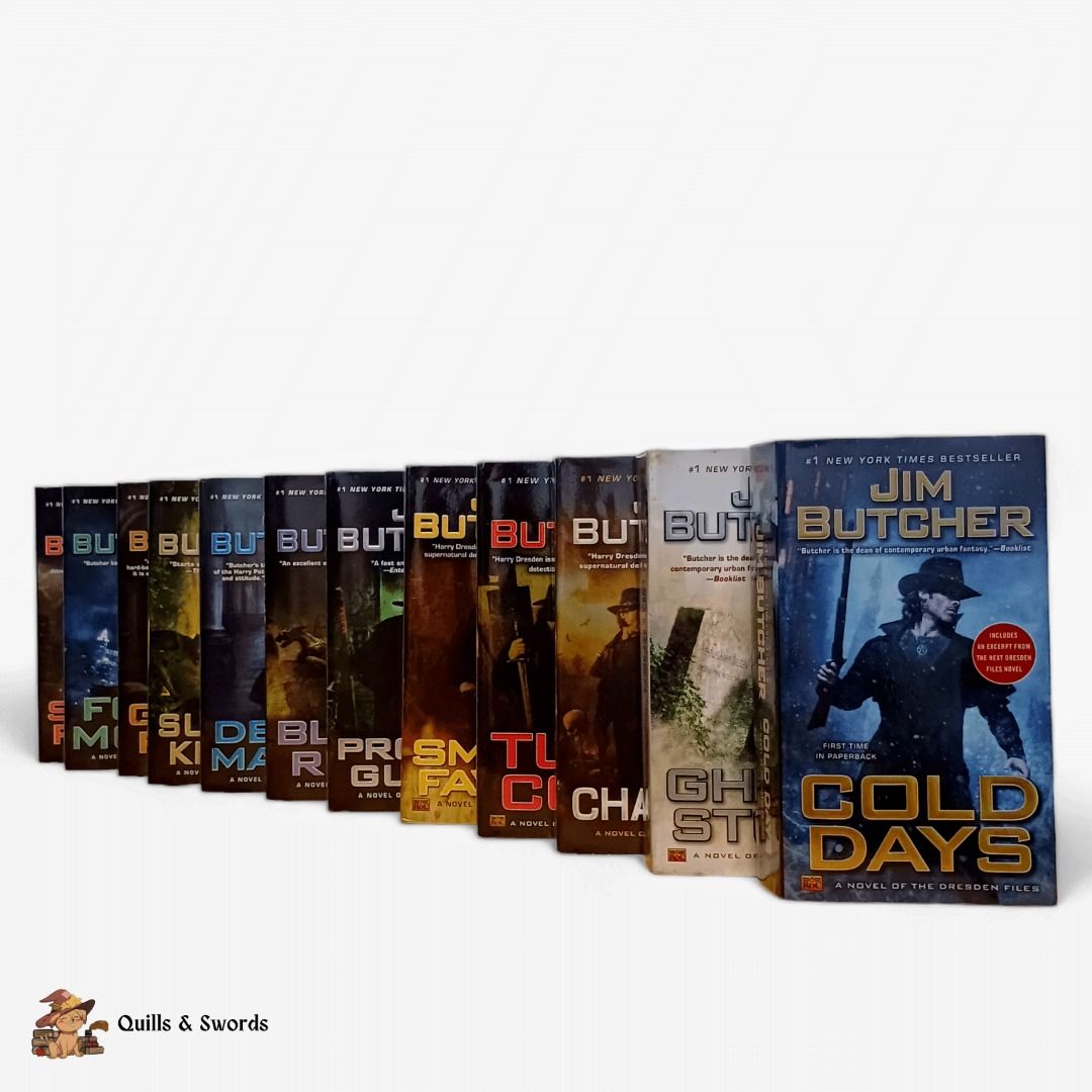 The Dresden Files by Jim Butcher, Hobbies & Toys, Books & Magazines ...