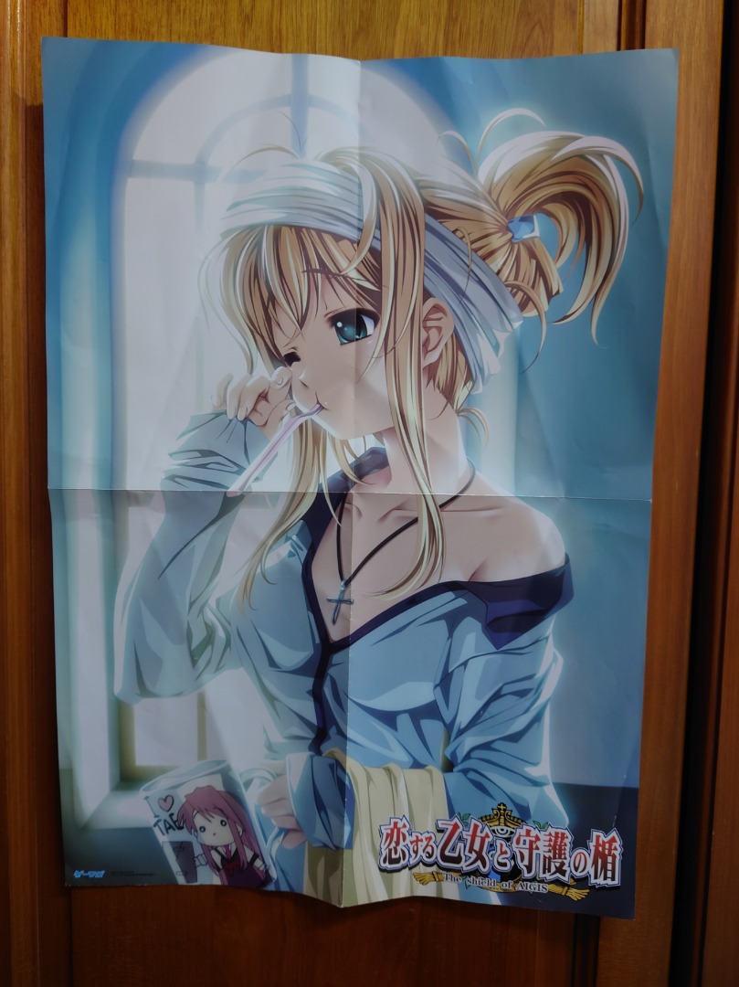 The Shield of Aigis Paper Poster, Hobbies & Toys, Collectibles ...