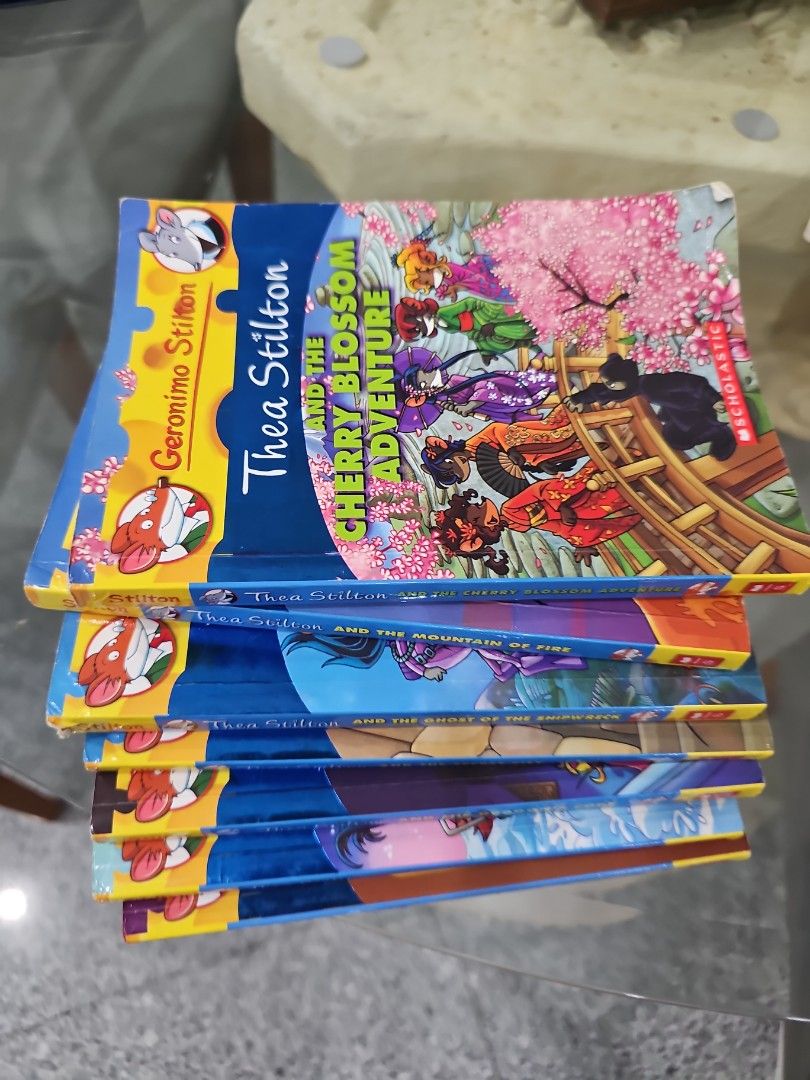 Thea Stilton collection 7 books, Hobbies & Toys, Books & Magazines ...