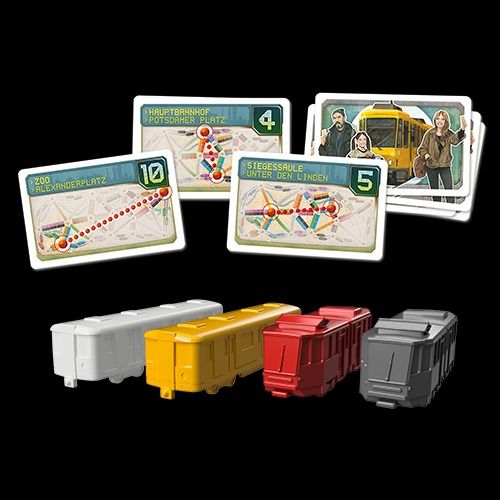 Ticket to Ride Berlin (original) Quick to Play board game | Made by ...