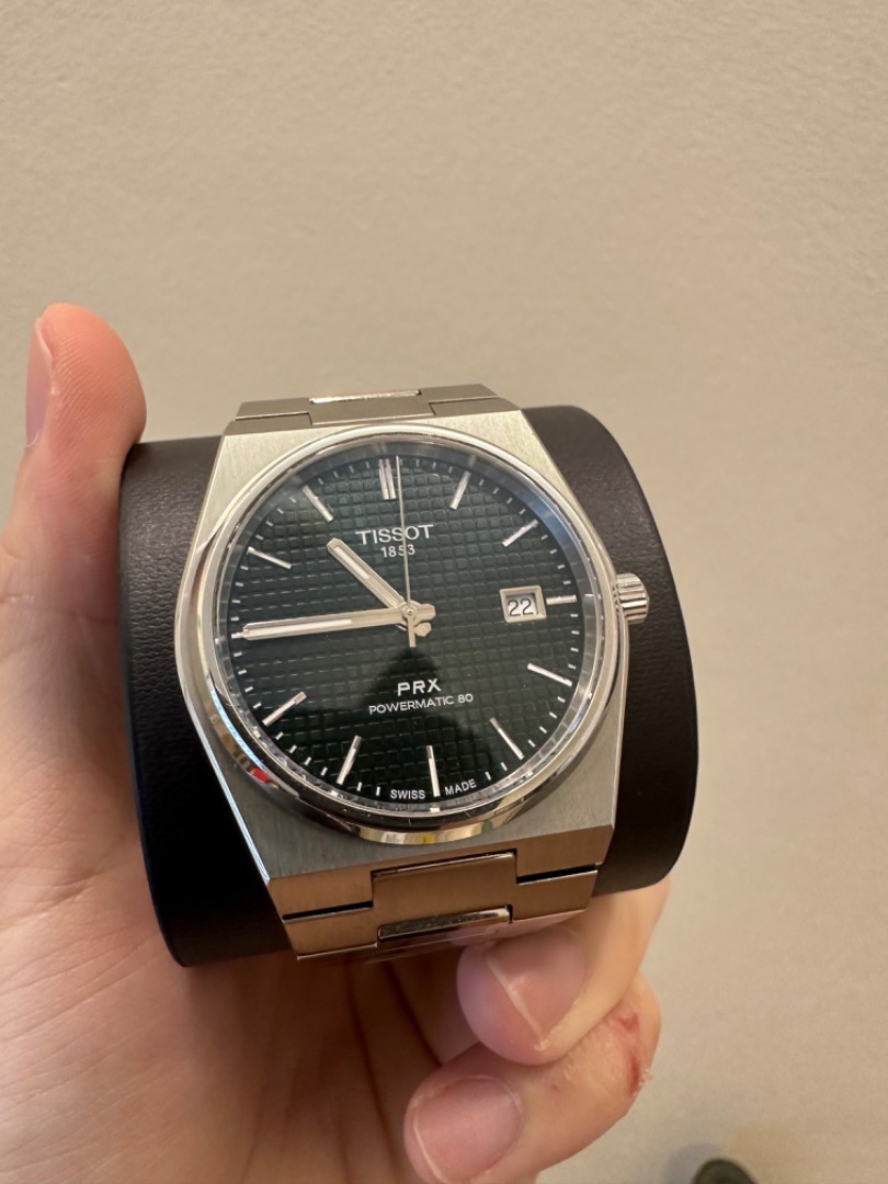 Tissot PRX Powermatic 80 Green Dial 40mm automatic , Men's Fashion ...