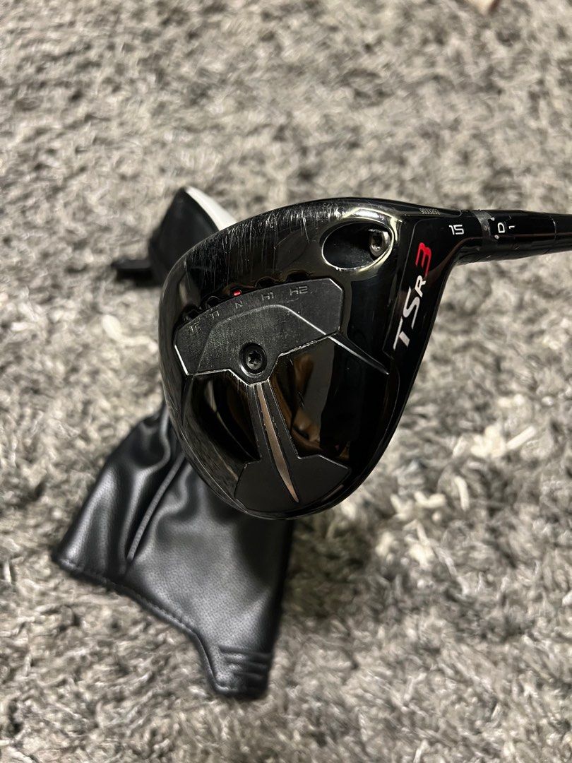 Titleist TSR3 3 wood with aftermarket Diamana shaft, Sports Equipment ...
