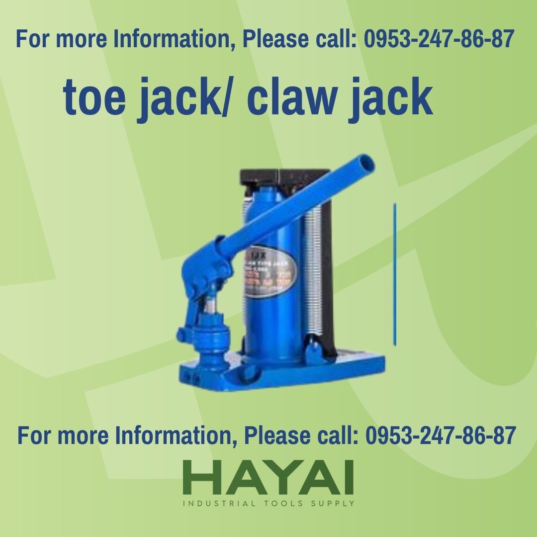 toe jack/ claw jack, Commercial & Industrial, Construction Tools ...