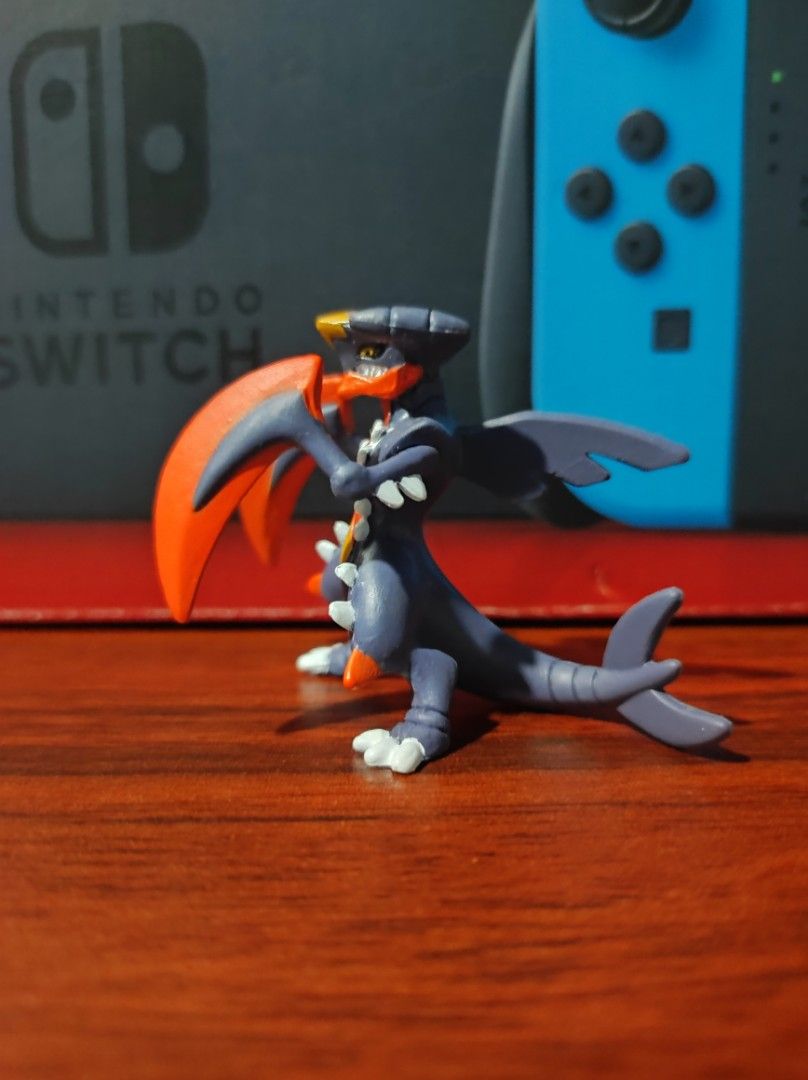 TOMY Pokemon Figures - Garchomp and Mega Garchomp, Hobbies & Toys, Toys ...