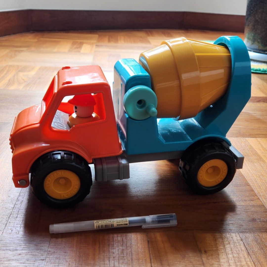 Toy double decker bus, bendy bus, cement mixer, Hobbies & Toys, Toys ...