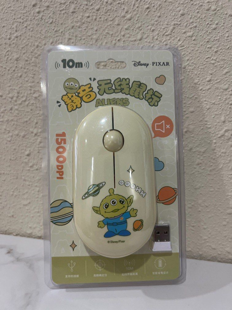 Toy Story Alien USB Slient Mouse, Computers & Tech, Parts & Accessories ...