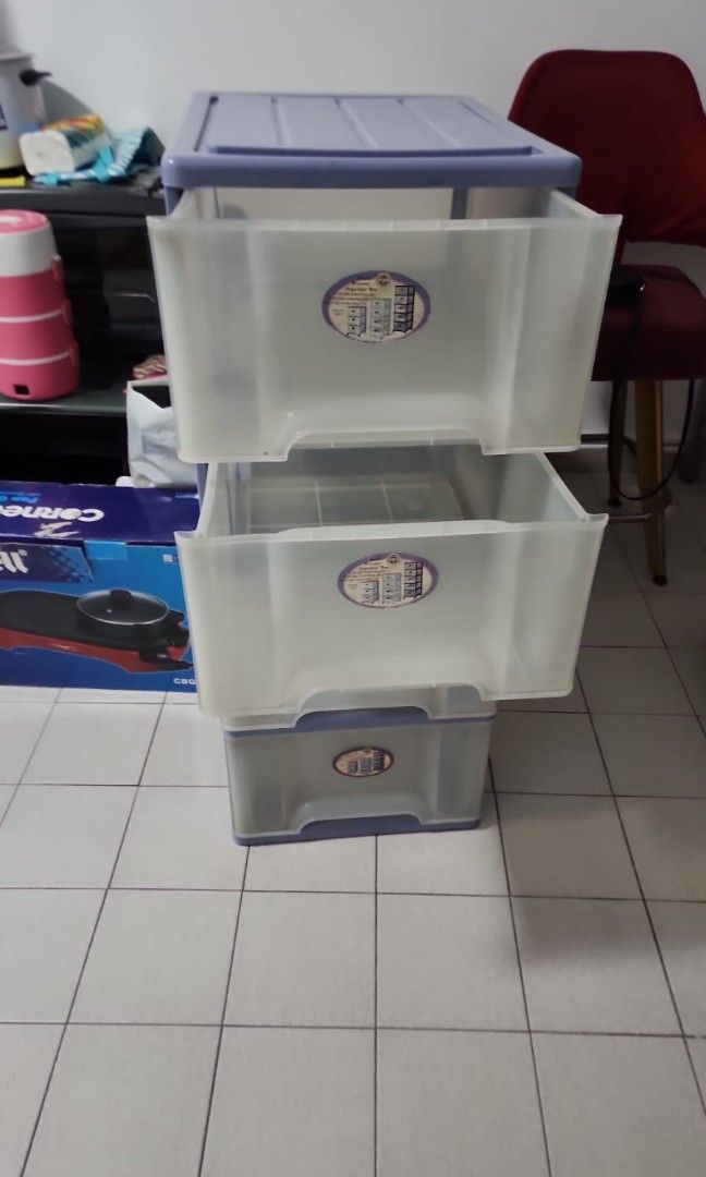 Toyogo 4 Tier Drawer, Furniture & Home Living, Home Improvement ...