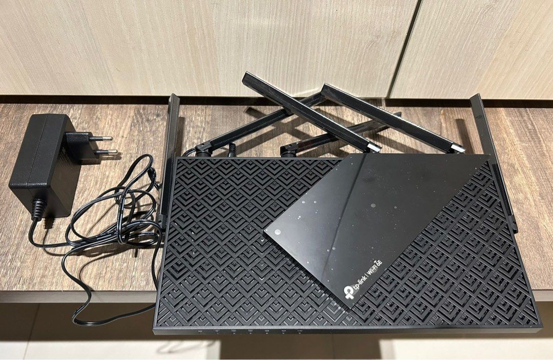 TP Link Archer AXE Archer AXE Tri Band WiFi E Router Computers Tech Parts