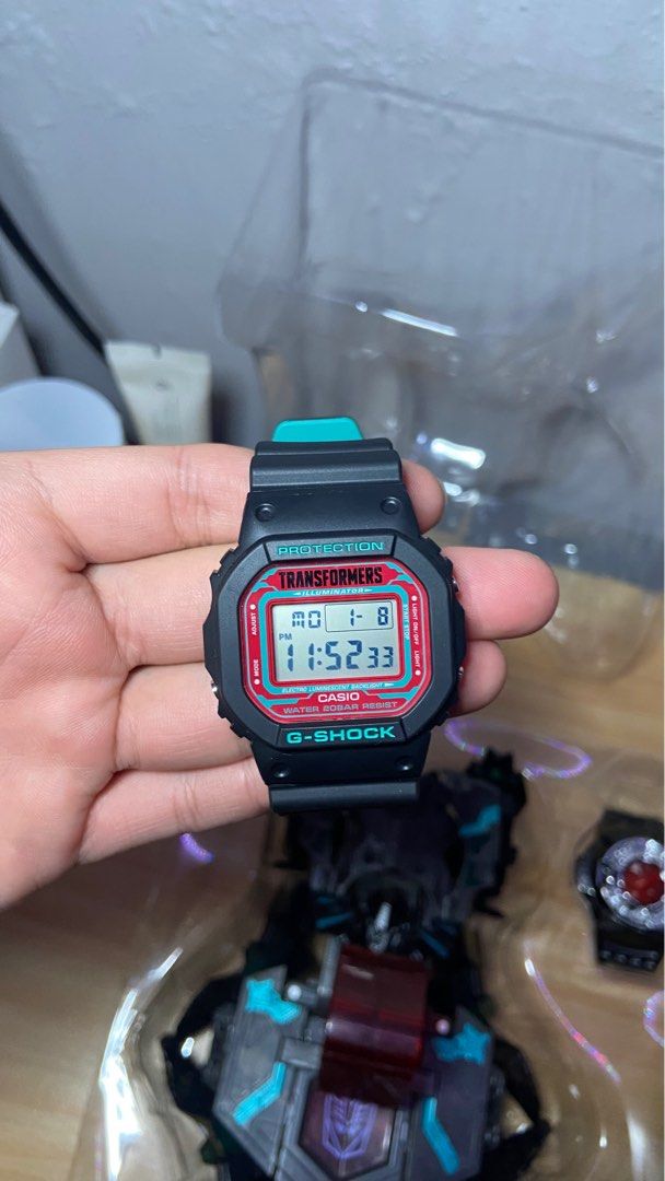TRANSFORMERS GSHOCK LIMITED EDITION, Men's Fashion, Watches ...