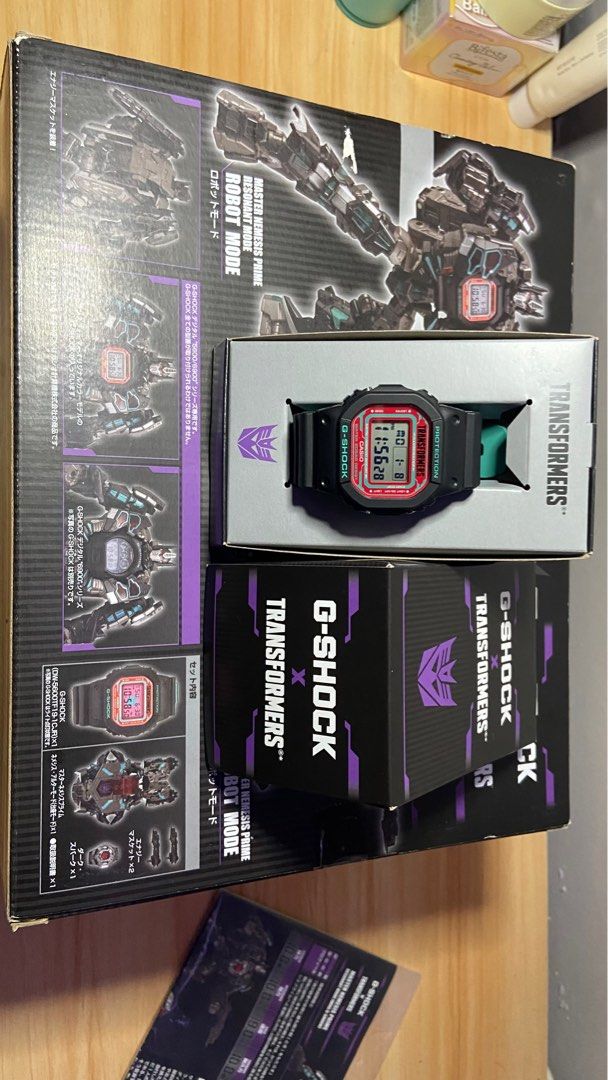 TRANSFORMERS GSHOCK LIMITED EDITION, Men's Fashion, Watches ...