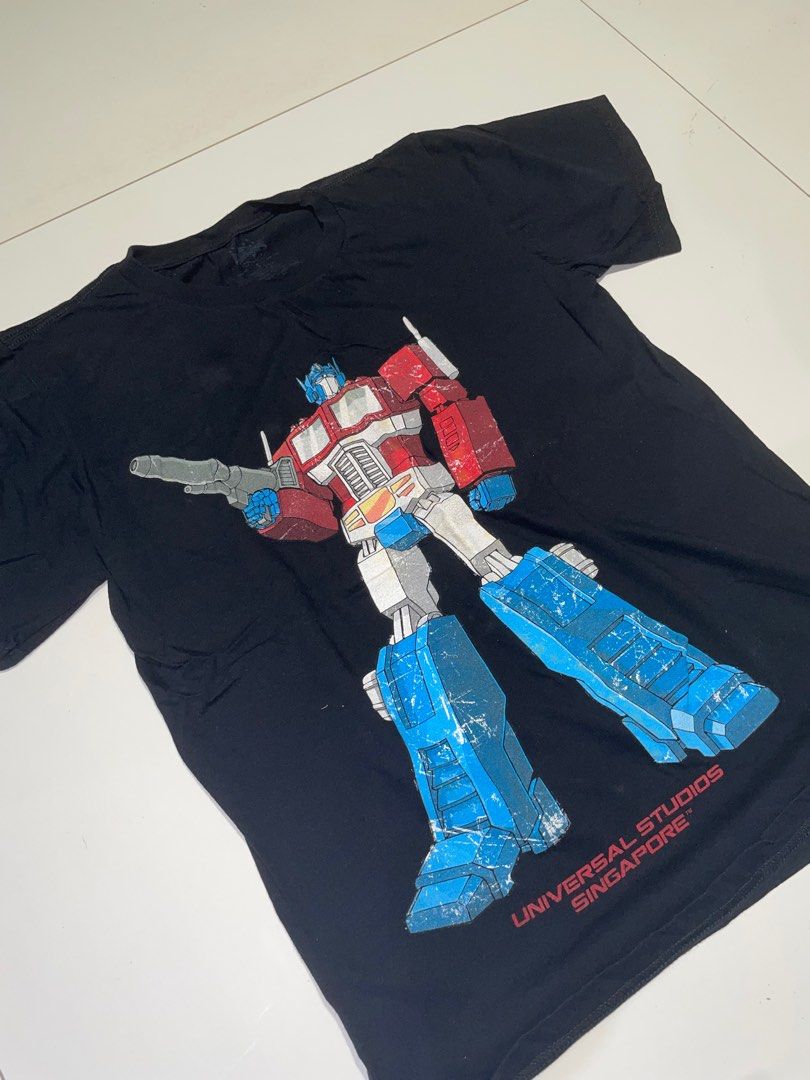Transformers Optimus Prime Tshirt - Universal Studios Singapore, Men's ...