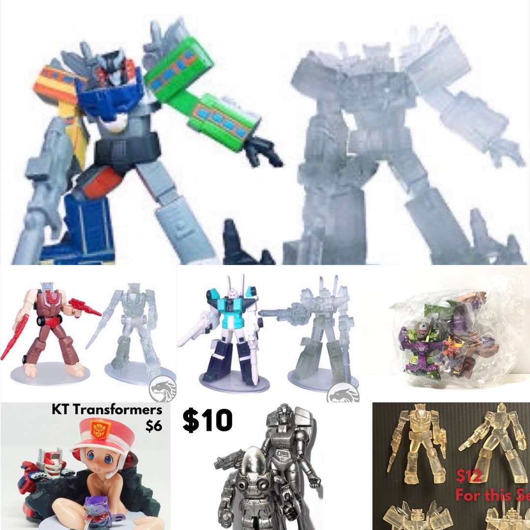 Transformers Takara G1 ACT PVC Figures | Raiden Combiner | Chromedome ...