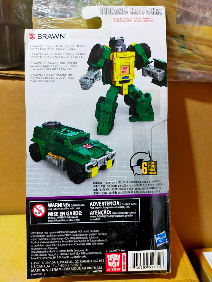 TRANSFORMERS TITANS RETURN BRAWN, Hobbies & Toys, Toys & Games on Carousell