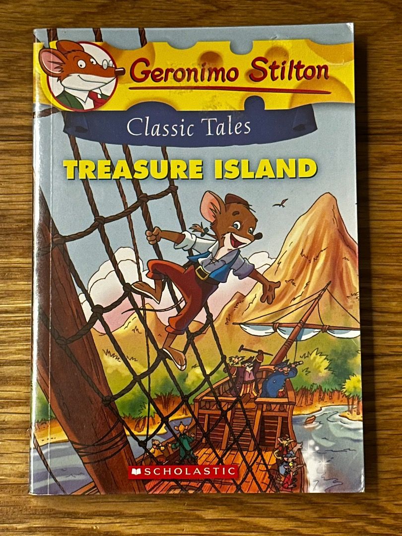 TREASURE ISLAND - Geronimo Stilton, Hobbies & Toys, Books & Magazines ...