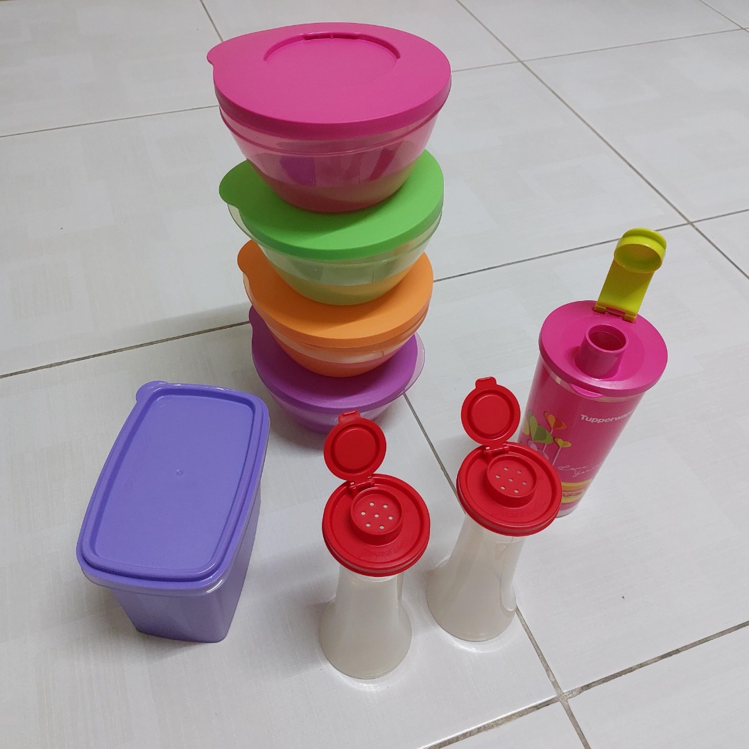 Tupperware Combo, Furniture & Home Living, Kitchenware & Tableware ...