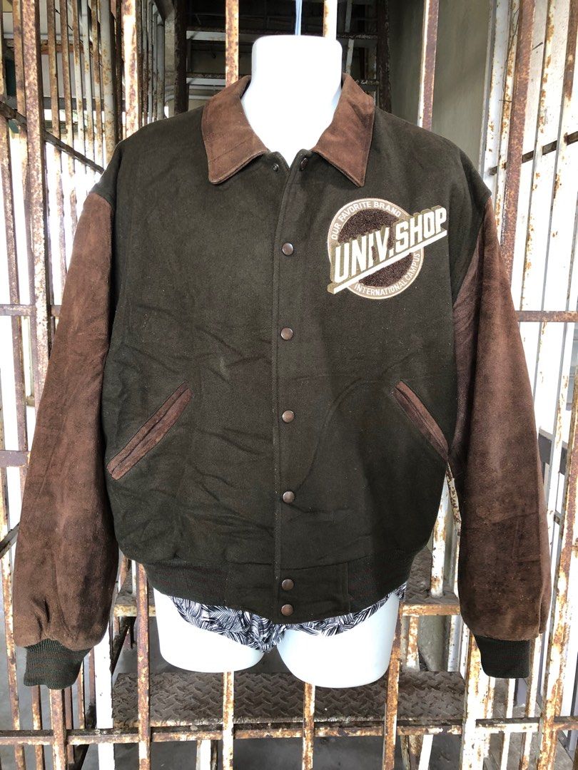 University Shop Varsity Jacket, Men's Fashion, Coats, Jackets and ...