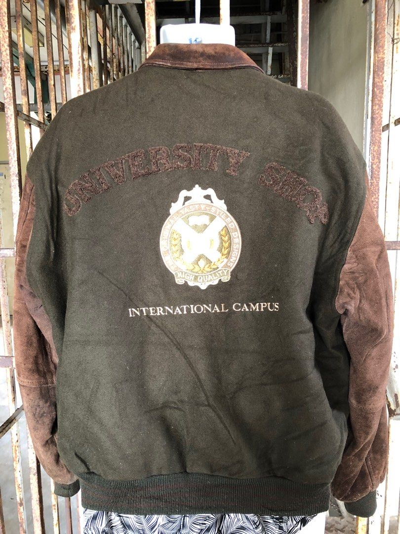 University Shop Varsity Jacket, Men's Fashion, Coats, Jackets and ...