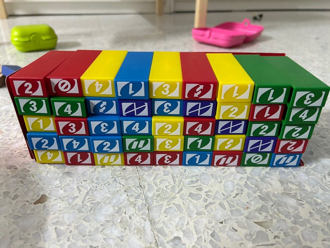 Uno Stacko, Hobbies & Toys, Toys & Games on Carousell