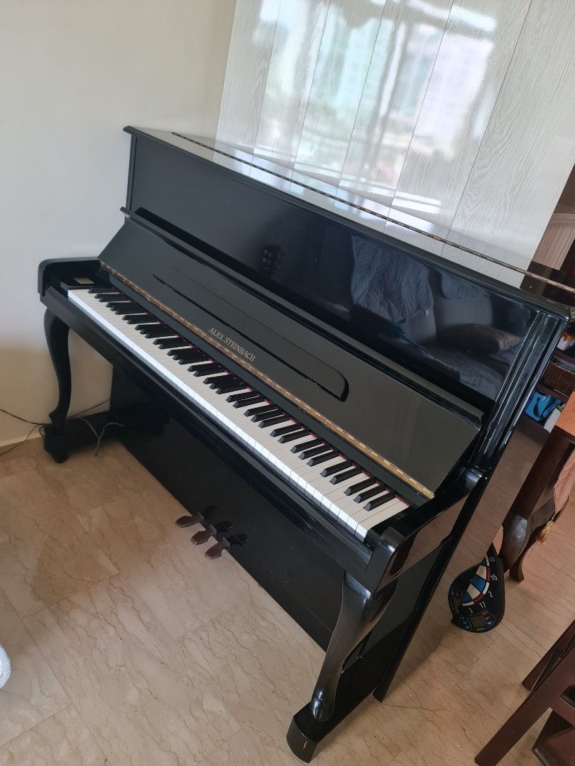 Upright Piano Alex Steinbach Imperial German Scale Model, Hobbies ...