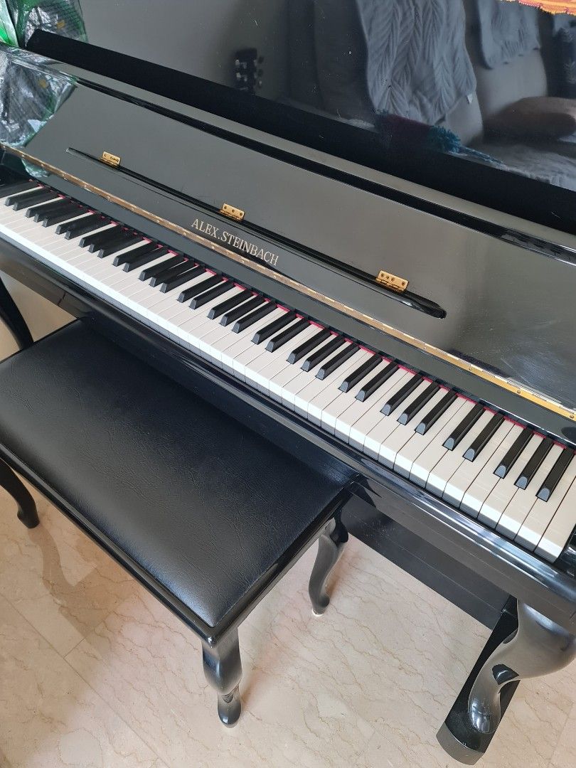 Upright Piano Alex Steinbach Imperial German Scale Model, Hobbies ...