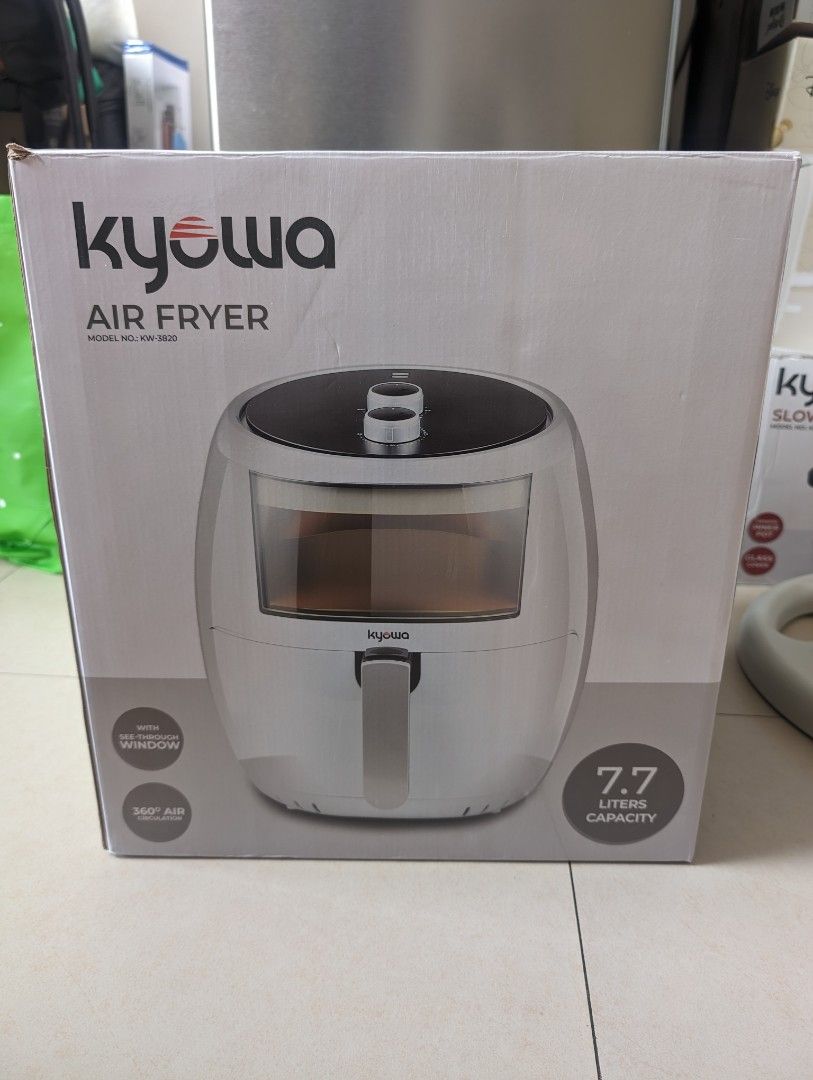 Used Kyowa KW-3820 Air Fryer 7.7 Liters KW3820, TV & Home Appliances ...