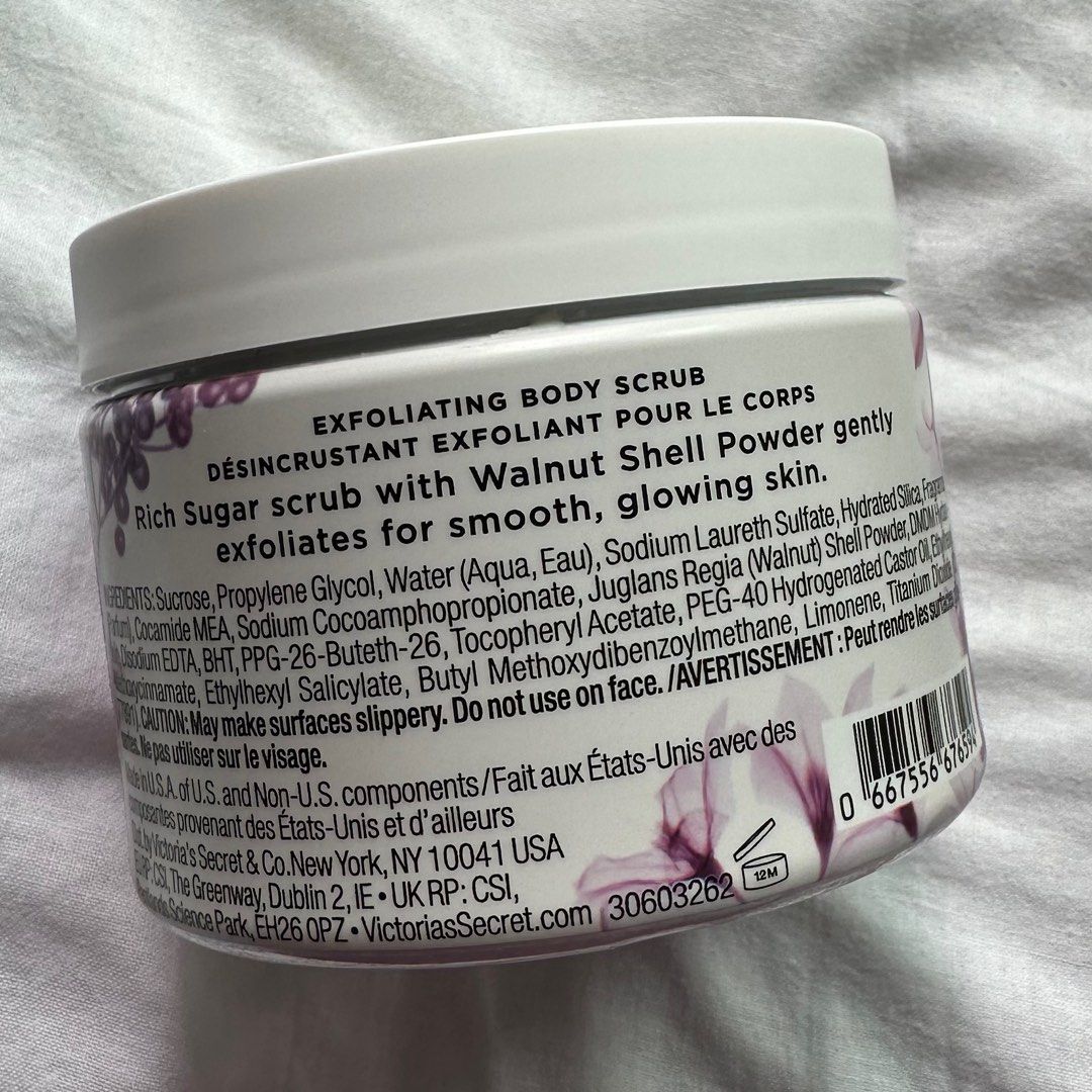 Victoria’s Secret Exfoliating Body Scrub 368ml, Beauty & Personal Care, Bath & Body, Bath on ...