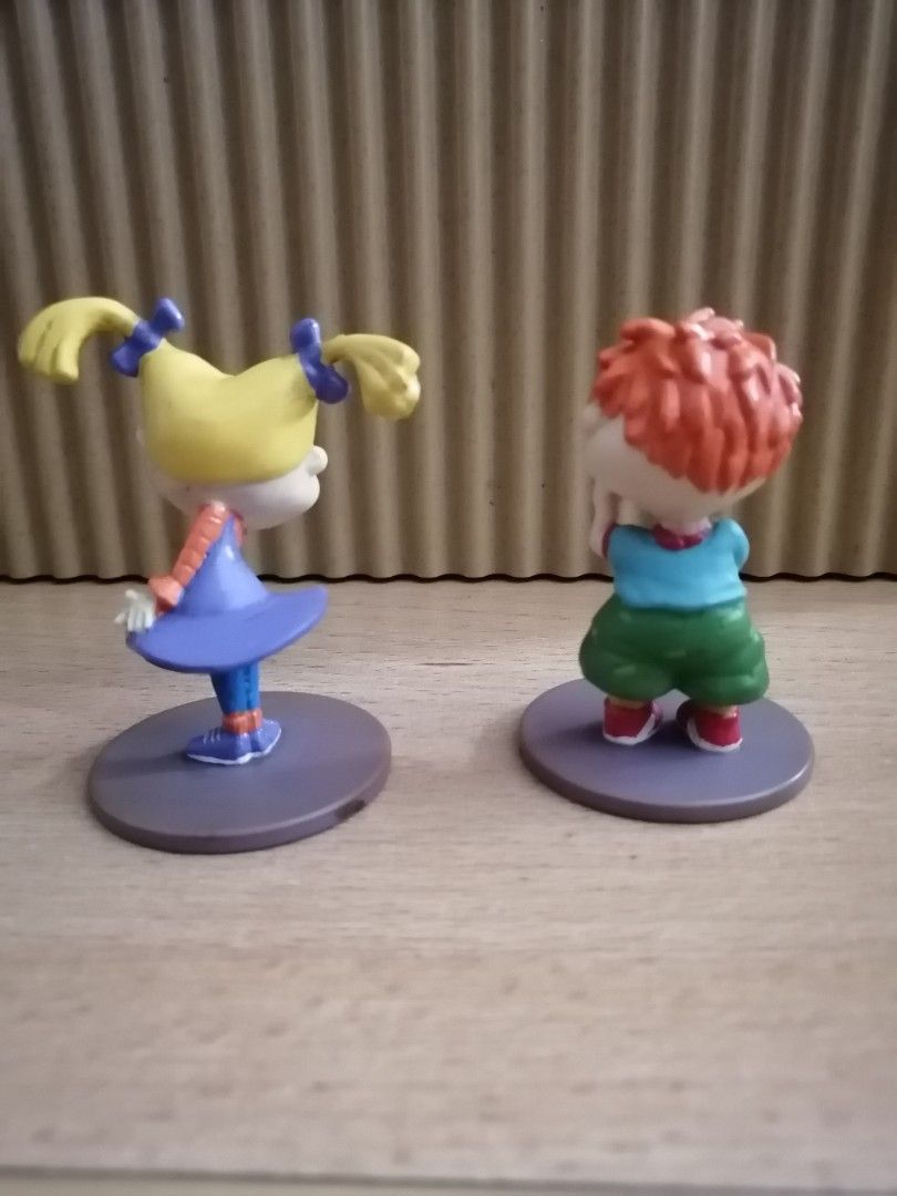 Vintage 1997 Viacom Applause RUGRATS Angelica and Nickelodeon Figure ...