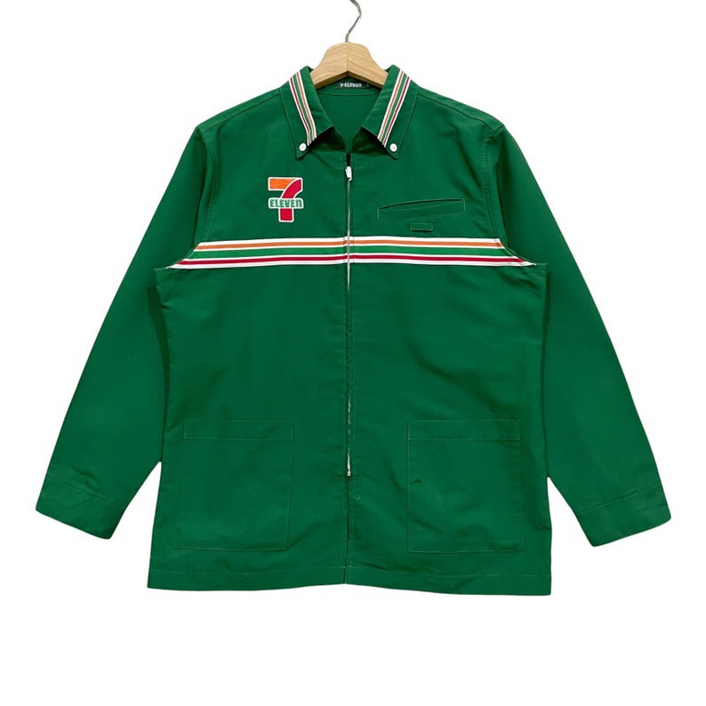 Vintage 7 Eleven Worker Shirts, Men's Fashion, Coats, Jackets and ...