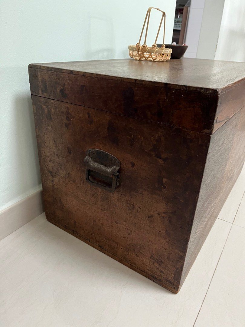 Vintage chest box, Furniture & Home Living, Furniture, Other Home ...